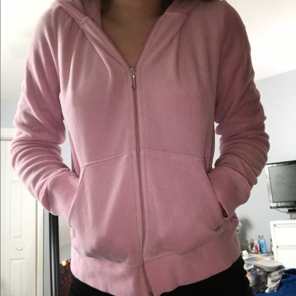 Juicy Couture | Jackets & Coats | Juicy Couture Pink Velour Jacket ...